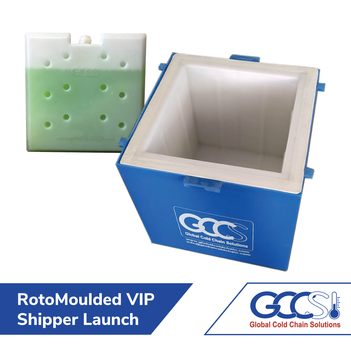 RotoMoulded Shipper Launch - Global Cold Chain Solutions